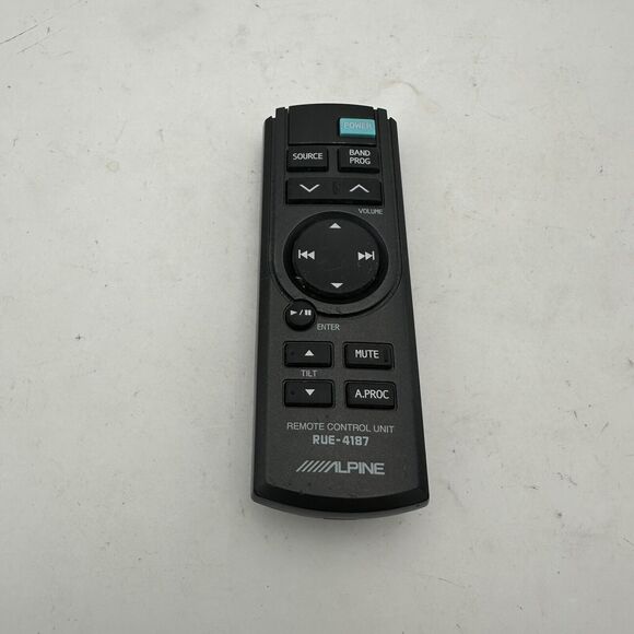 Alpine | Other | Alpine Rue487 Car Stereo Remote Control Original ...